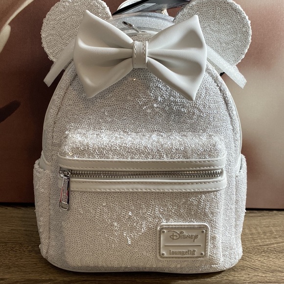 Loungefly | Bags | Minnie Mouse Wedding Bridal Mini Backpack Nwt | Poshmark
